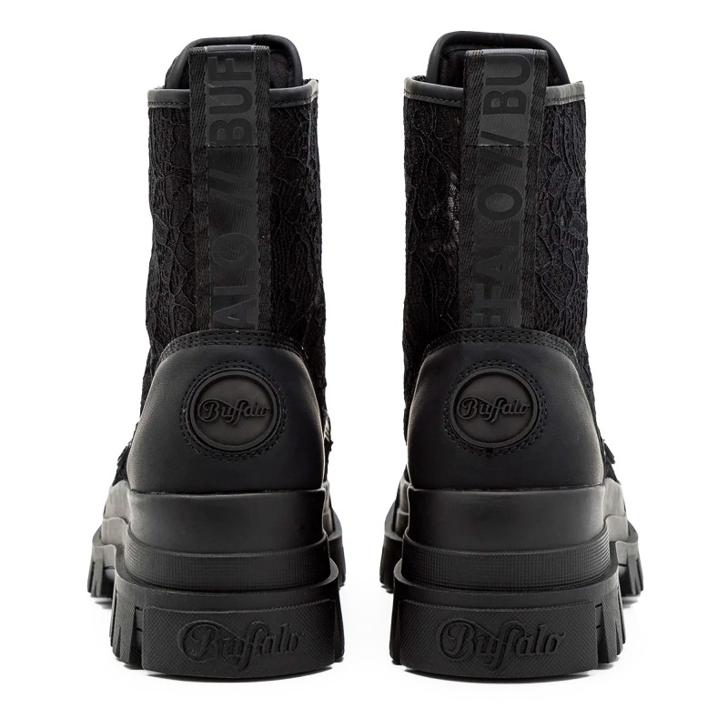 Buffalo 1622283 Aspha RLD Lace Vegan Black